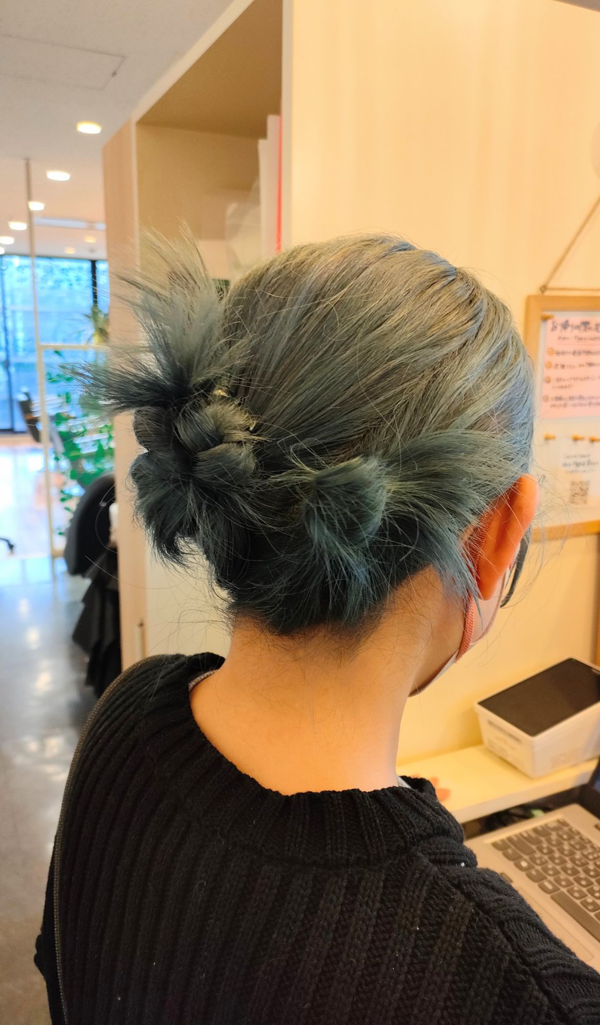 カチモリヘアーを練習しました。 - Lucca Lance